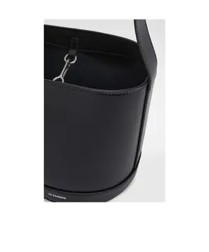 JIL SANDER Cannolo" Bucket Bag - Black