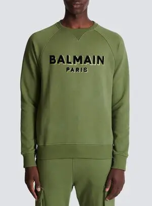 Balmain Long-sleeved Logo Sweater