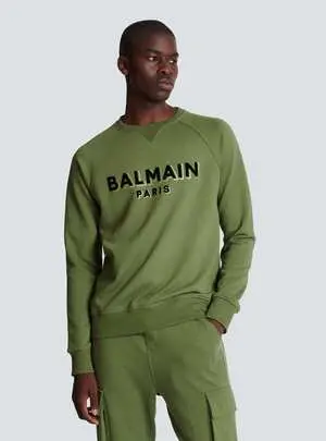 Balmain Long-sleeved Logo Sweater