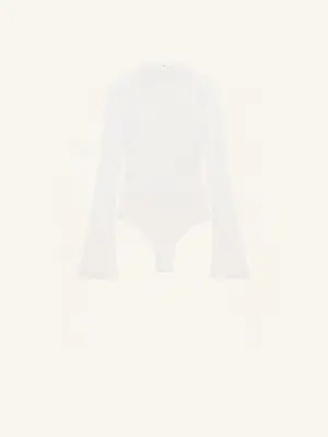 COURREGES High-neck Jersey Jumpsuit