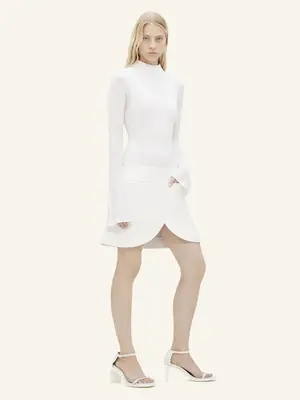 COURREGES High-neck Jersey Jumpsuit