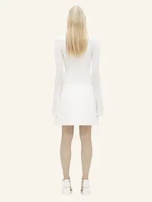 COURREGES High-neck Jersey Jumpsuit