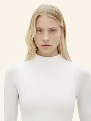 COURREGES High-neck Jersey Jumpsuit