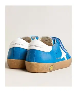 GOLDEN GOOSE Round Toe Sneakers - Blue