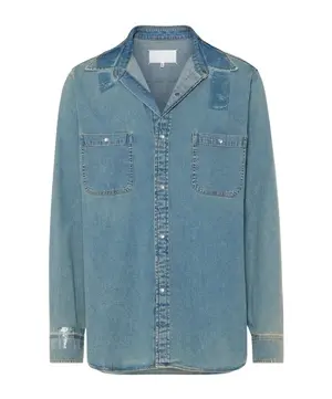MAISON MARGIELA Taped Denim Shirt