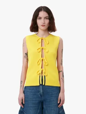 J.W.ANDERSON Jw Anderson Bow Tie Tank Top