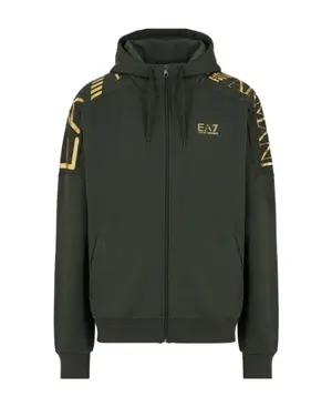 EA7 Hooded Zipper Sweater