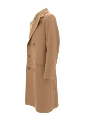 Boglioli Double-breasted Peak-lapel Coat - Brown