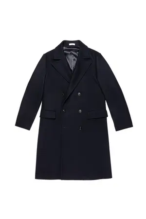 Boglioli Double-breasted Peak-lapel Coat - Brown