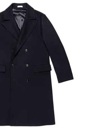 Boglioli Double-breasted Peak-lapel Coat - Brown