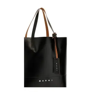 Marni Tribeca Logo Tote Bag