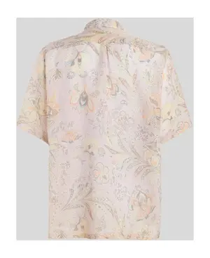 Etro Paisley Bandana Printed Short Sleeved Shirt - No