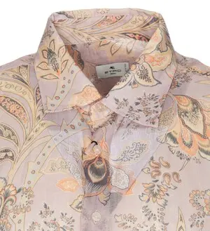 Etro Paisley Bandana Printed Short Sleeved Shirt - No