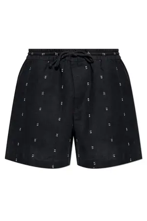 RAG  BONE Rag & Bone Printed Drawstring Shorts