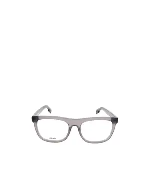 Kenzo Full Frame Eyeglasses - Gray