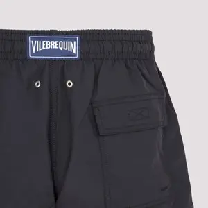 Vilebrequin Moorea Drawstring Swim Shorts - Black