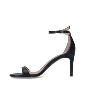 STUART WEITZMAN Round Toe Slingback Stiletto Sandals