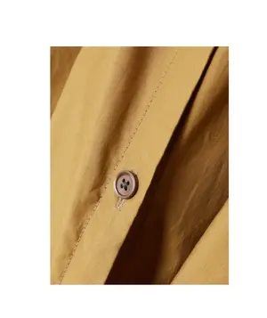 LEMAIRE Long Sleeve Twisted Shirt - Cumin