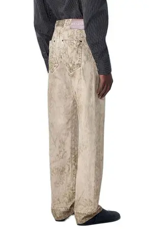VIVIENNE WESTWOOD Wide-leg Jeans - Nude