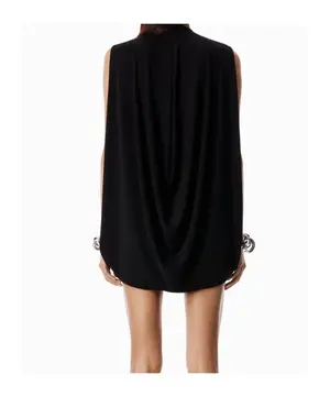 Alexander Wang Drape Back Mini Dress