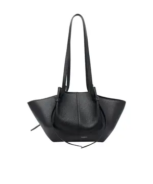 Yuzefi Mochi Double-handle Shoulder Bag - Black