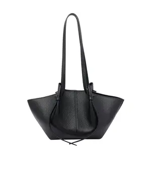 Yuzefi Mochi Double-handle Shoulder Bag - Black