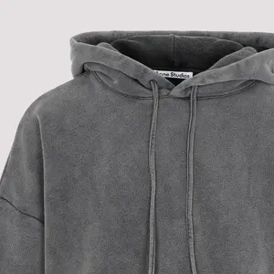 Acne Studios Logo Patch Drawstring Hoodie
