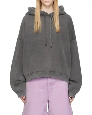 Acne Studios Logo Patch Drawstring Hoodie