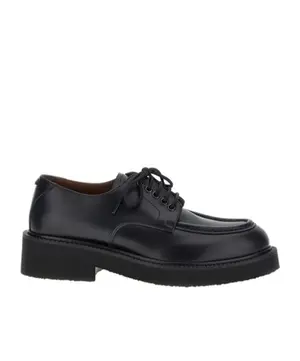 Valentino Garavani Vlogo Signature Lace-up Shoes - Black