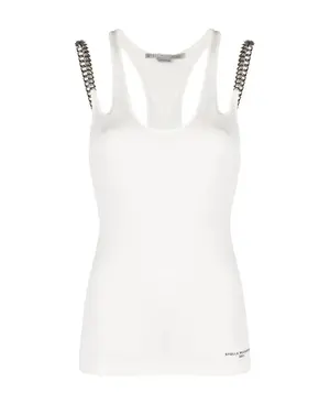 Stella McCartney Diamond-cut Strap Top