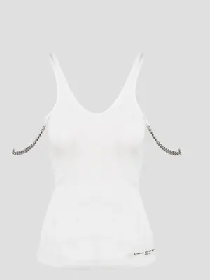 Stella McCartney Diamond-cut Strap Top