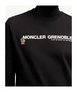 Moncler Logo Print Crewneck T-shirt