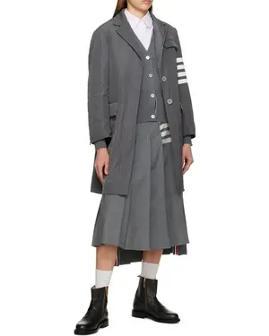 Thom Browne 4-bar V-neck Cardigan