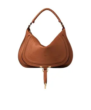 Chloé Marcie Medium Shoulder Bag - Brown