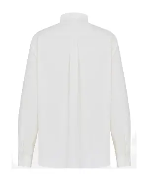 Dior Logo Embroidered Long-sleeved Shirt
