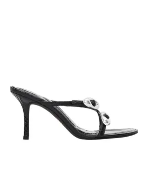Alexander Wang Dome Strappy Stiletto Sandals
