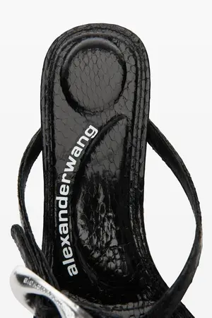 Alexander Wang Dome Strappy Stiletto Sandals