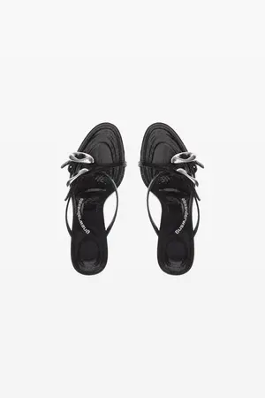 Alexander Wang Dome Strappy Stiletto Sandals