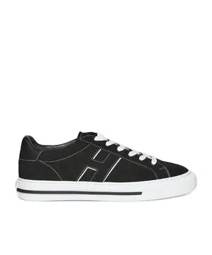 Hogan H Patch Sneakers - Black