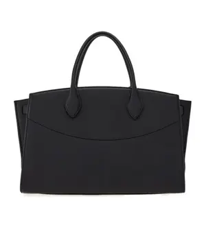 FERRAGAMO Soft Studio Tote Bag - Black