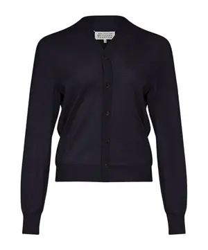 MAISON MARGIELA V-neck Cardigan - Black