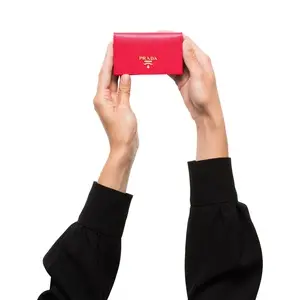 Prada Saffiano Leather Card Holder