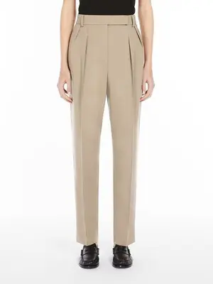 Max Mara Pleat Detailed Tapered Trousers