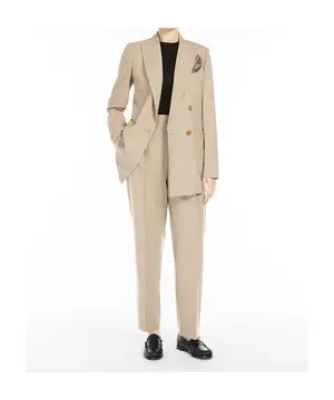 Max Mara Pleat Detailed Tapered Trousers