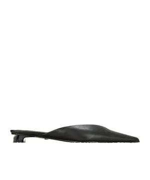 Ami Pointed Flat-soled Mules
