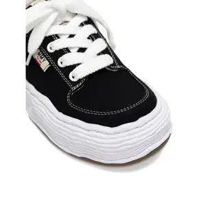 Mihara Yasuhiro Oliver Logo Patch Sneakers - Black