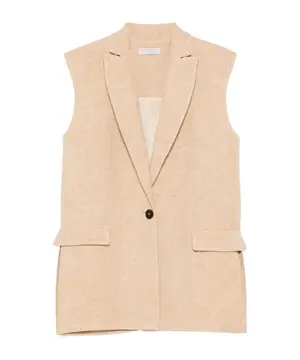 Antonelli Firenze Frida Vest - Nude