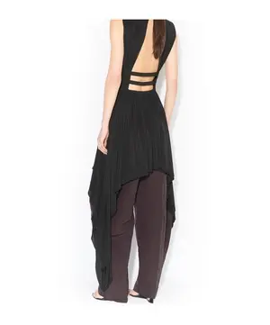 Alaïa Tapered Pleated Pants