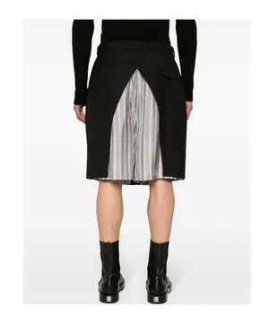 NAMACHEKO Tidam Layered Twill Shorts