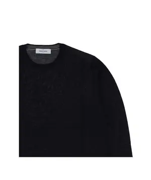 GRAN SASSO Crewneck Long Sleeve Pullover - Blue